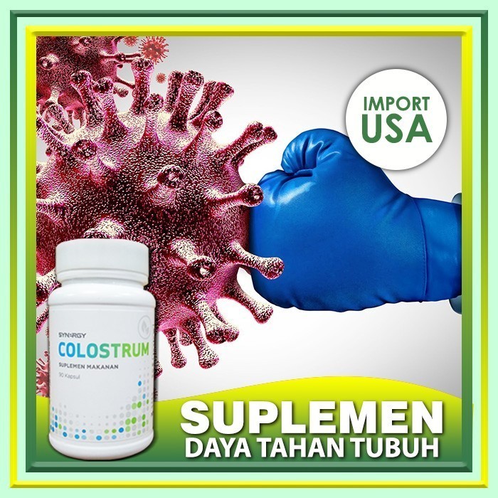 Jual Vitamin Imun Anak - Suplemen Daya Tahan Tubuh - Synergy Colostrum ...