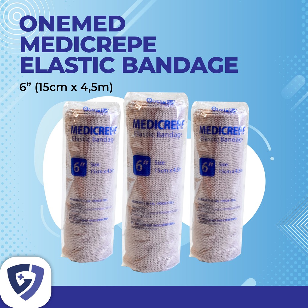 Jual MEDICREPE 3/4/6 OM / ELASTIC BANDAGE / PERBAN ELASTIS ONEMED ...