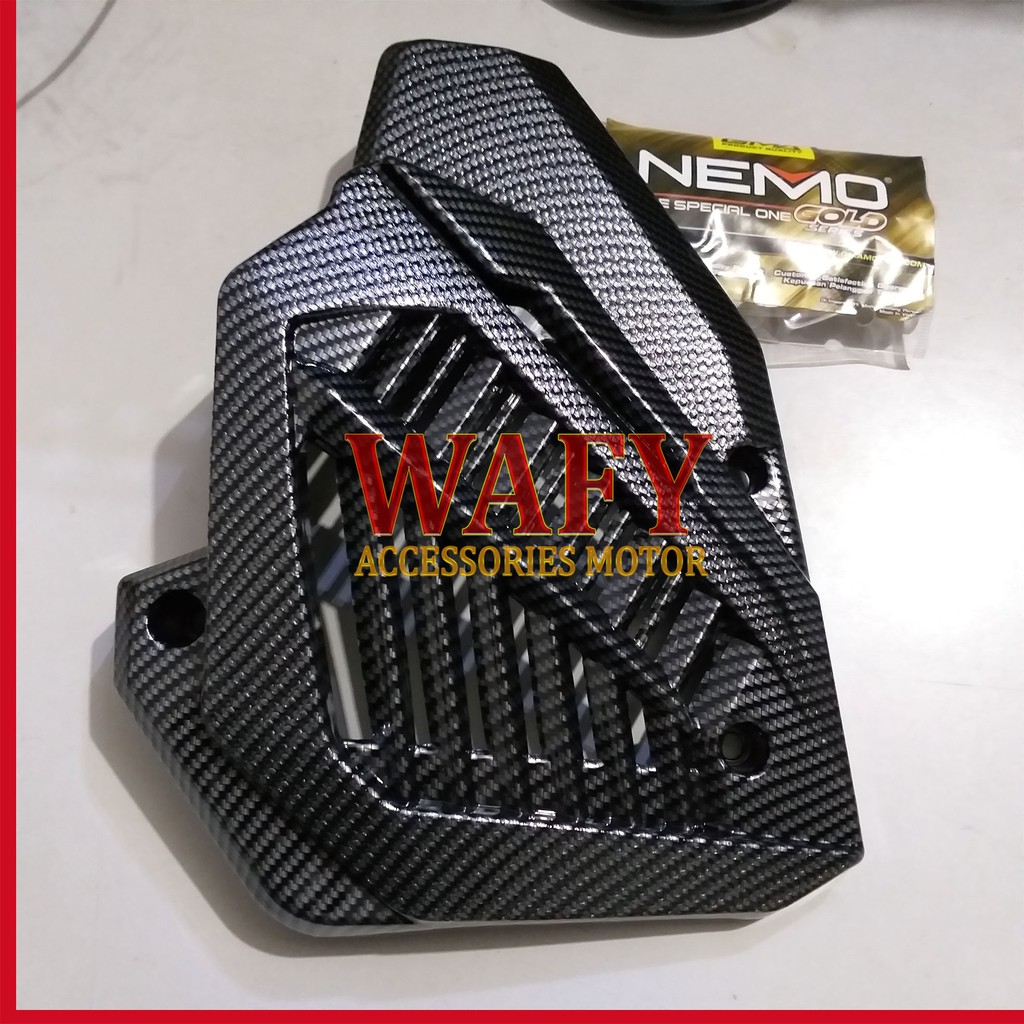Jual Cover Radiator Vario 150 Carbon Cover Radiator Vario 125 New ...