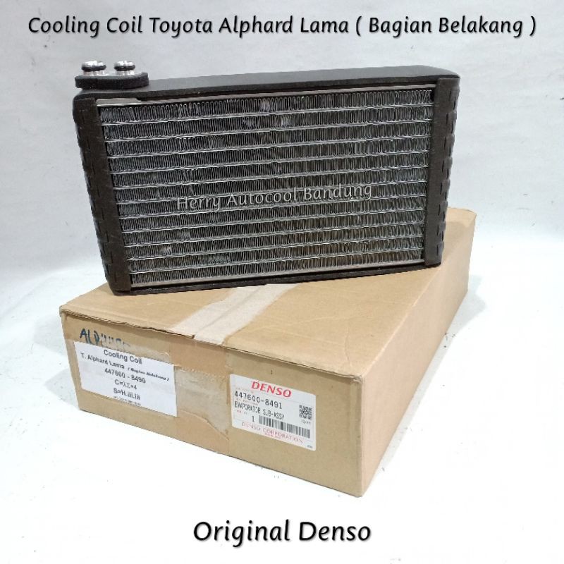 Jual Evaporator / Cooling Coil Toyota Alphard Lama ( Bagian Belakang ...