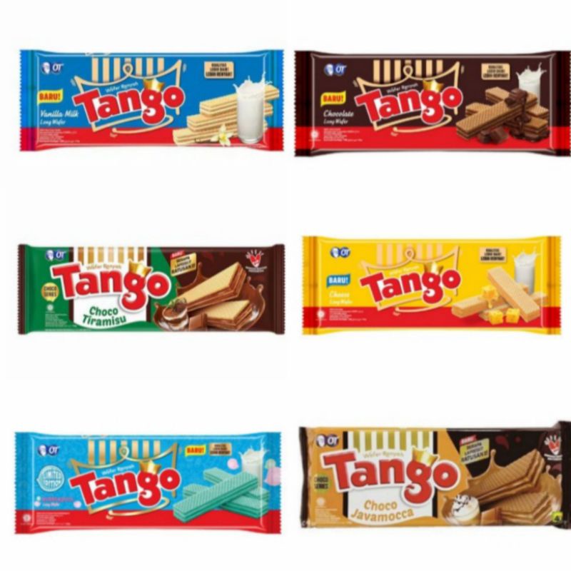 Jual Tango Wafer Sedang 130gr - Vanila/ Coklat/ Javamoca/ Tiramisu ...
