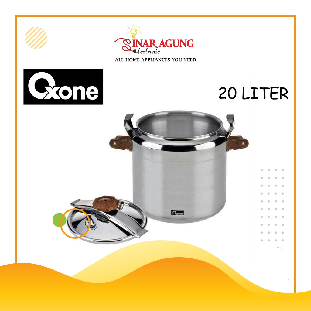 Jual OXONE PANCI PRESTO ALUMUNIUM 20 LITER OX-2020 / OX 2020 / OX2020 | Shopee Indonesia