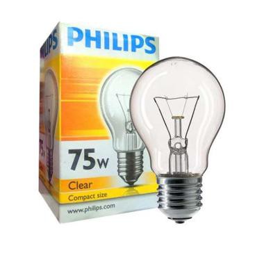 Jual LAMPU PHILIPS PIJAR CLEAR 75 Watt | Shopee Indonesia
