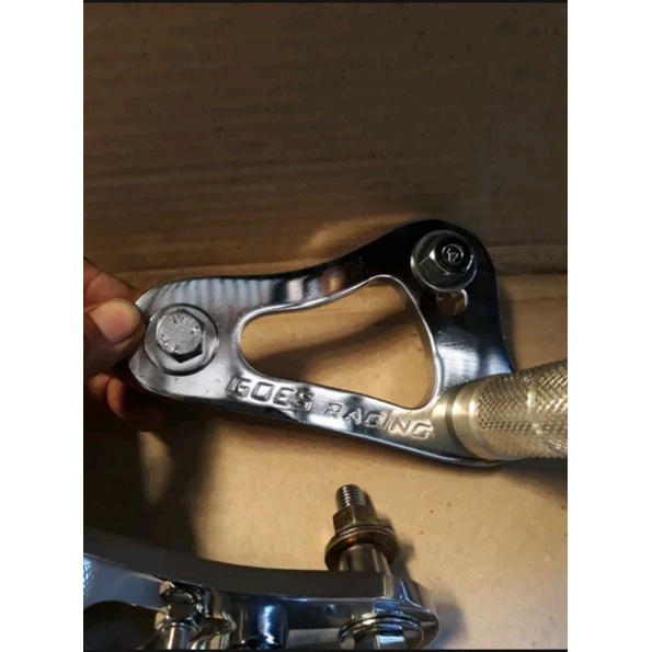Jual foot step racing vespa underbone goes racing | Shopee Indonesia