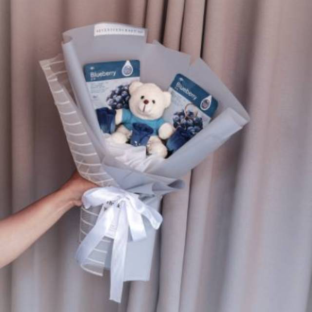 Jual Buket boneka dan masker (HARGA SUDAH TERMASUK PACKAGING DUS ...