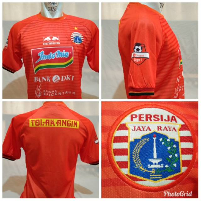 Jual Jersey Persija Home Lokal Printing 2019 | Shopee Indonesia