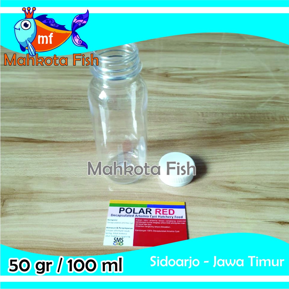 Jual Botol Polar Red | Botol Repack 50 gr / 100 ml Polar Red | Polar ...