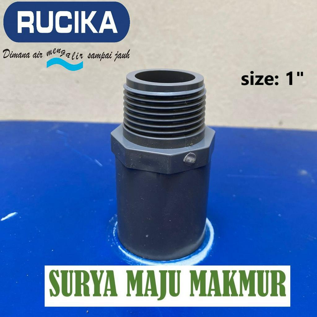 Jual SOK DRAT LUAR RUCIKA 1/2" 3/4" 1" SDL 1/2" 3/4" 1" SDL RUCIKA AW ...