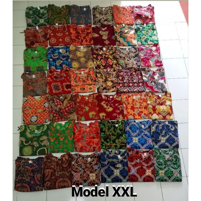 Jual Batik Bagan Siapi Api ukuran XXL Model Terompet | Shopee Indonesia