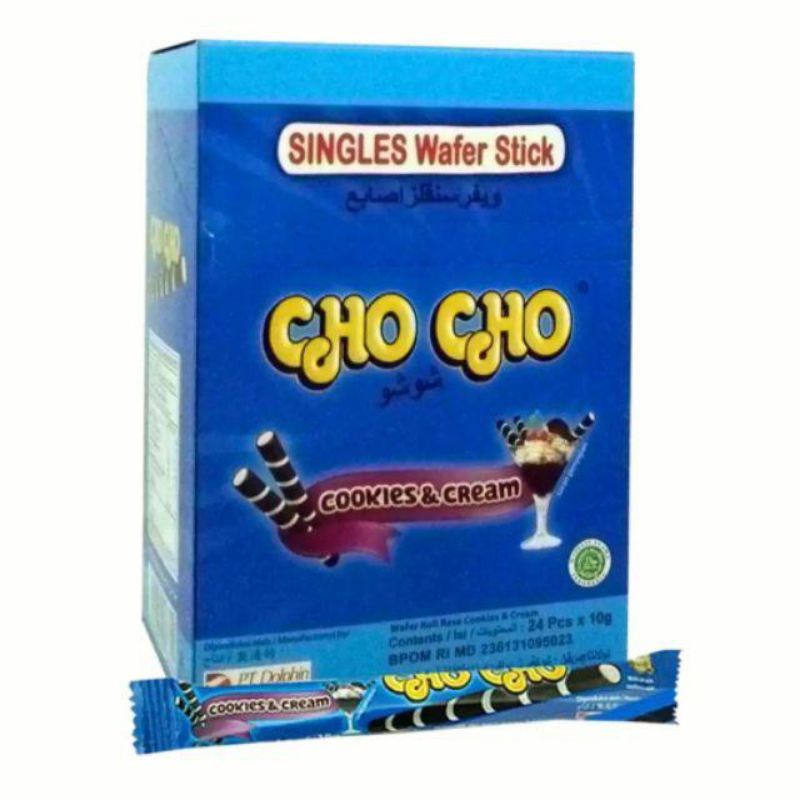 Jual Cho Cho Wafer Stick Single 7gr ( 1 box isi 24 pcs ) | Shopee Indonesia