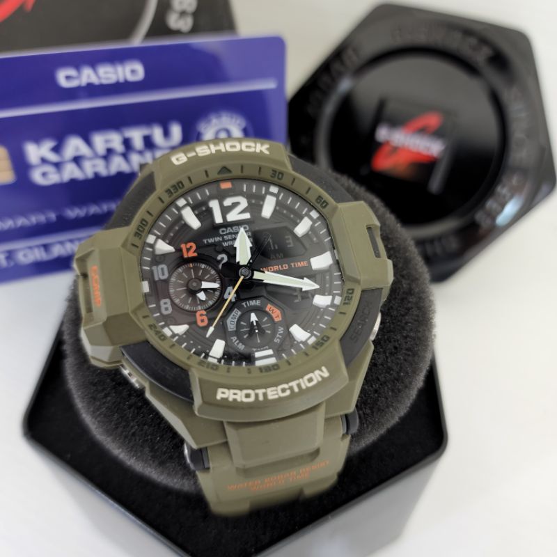 Jual Casio Gshock GA 1100 Kah 3adr | Shopee Indonesia