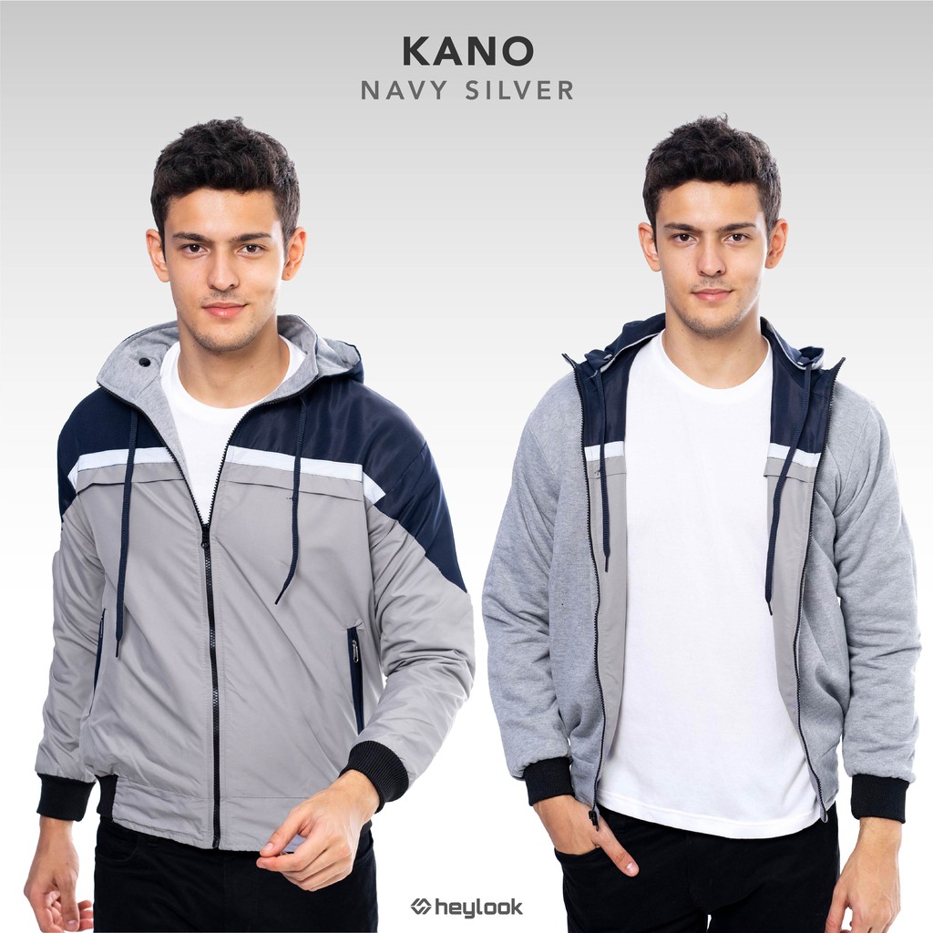 Jual HEYLOOK Project - Jaket Pria Bolak Balik Jaket KANO Pria Jaket ...