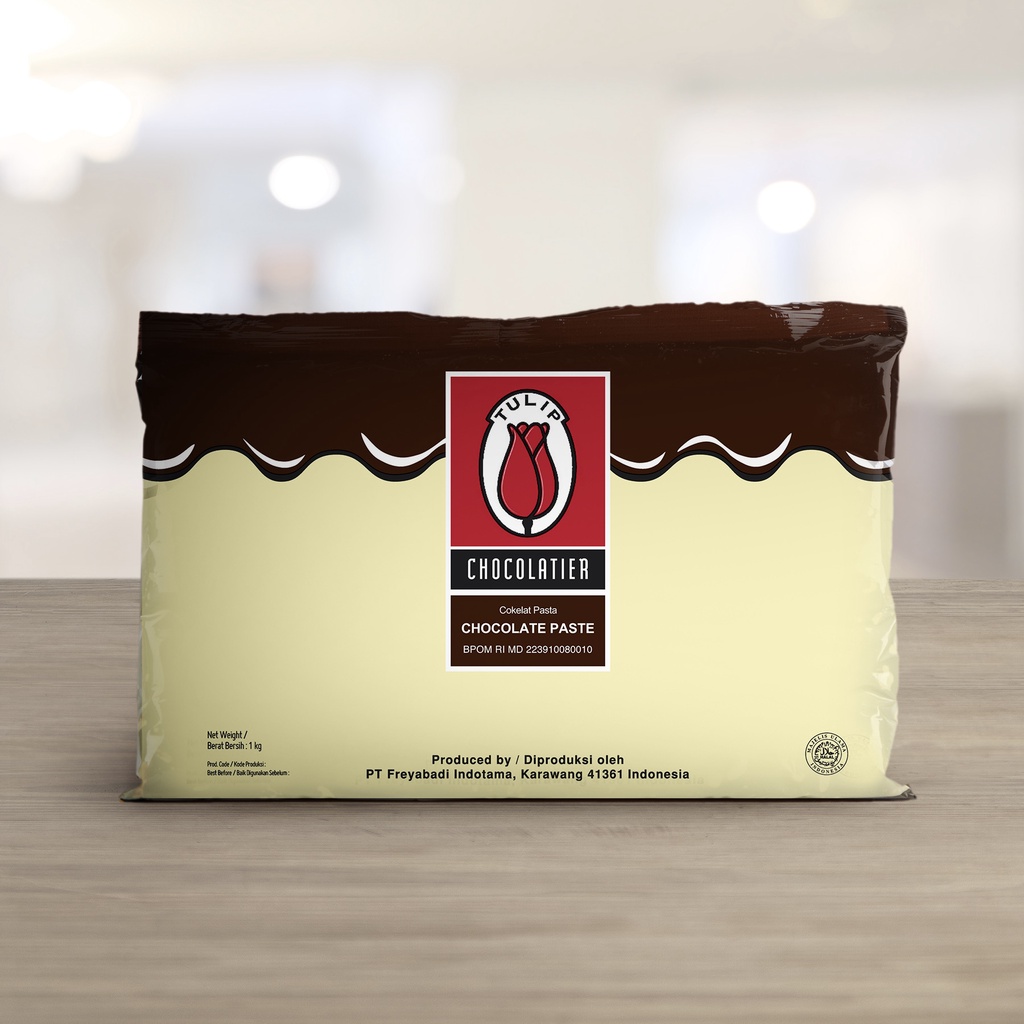 Jual Tulip Chocolatier filling Chocolate Paste 1 kg | Shopee Indonesia