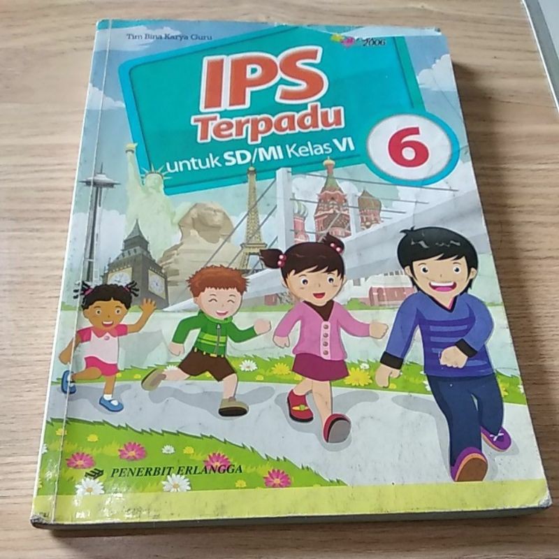 Jual IPS Terpadu untuk kelas SD/MI kelas VI ,KTSP 2006 ,Penerbit ...