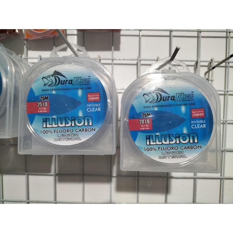 Jual Leader Pancing Duraking Illusion 100% Fluorocarbon | Shopee Indonesia