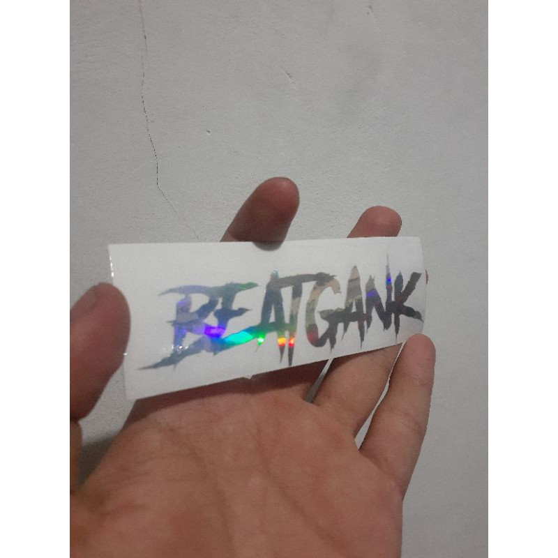 Jual Stiker BEATGANK (Hologram) | Shopee Indonesia