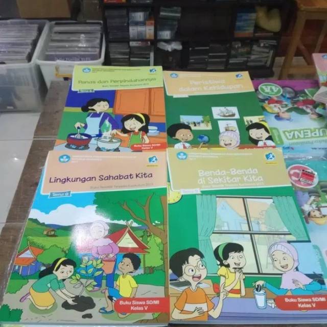 Jual Buku Tematik Kelas 5 Tema 6 7 8 9revisi Diknas Shopee Indonesia