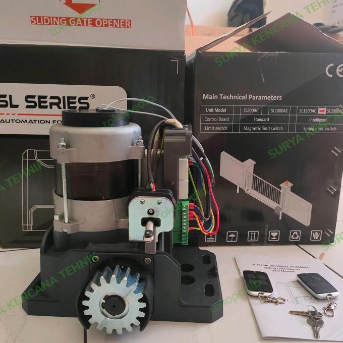 Jual Automatic Sliding Gate Operator 1500Kg Mesin Pagar Gerbang ...