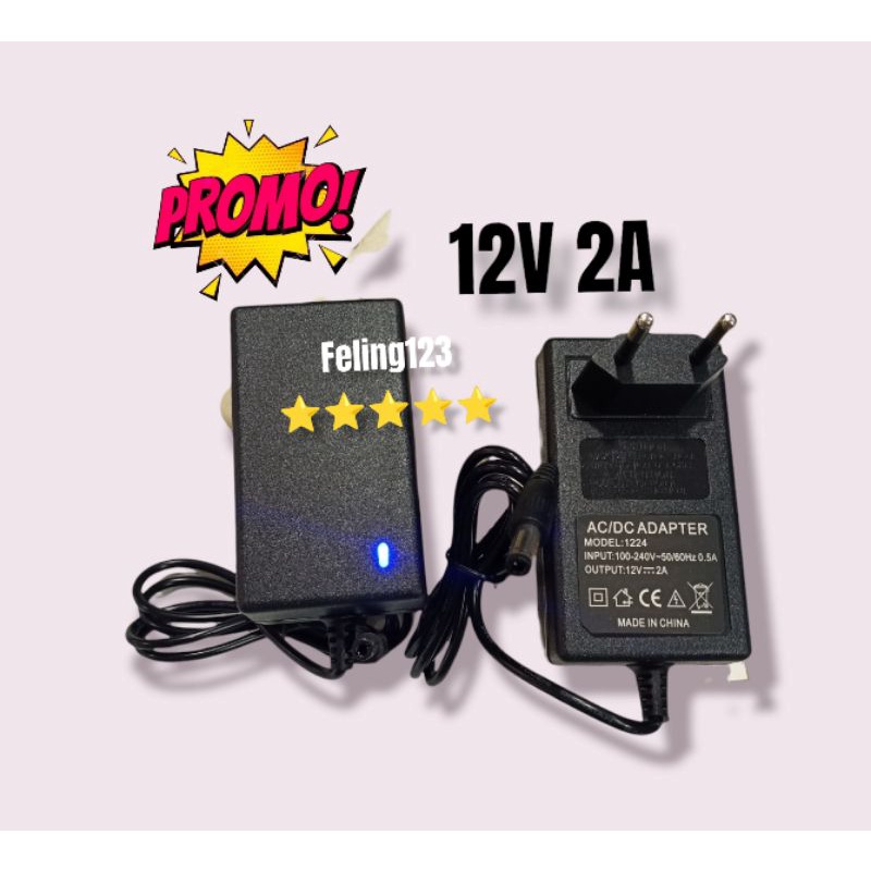 Jual ADAPTOR 2A 12V | Shopee Indonesia