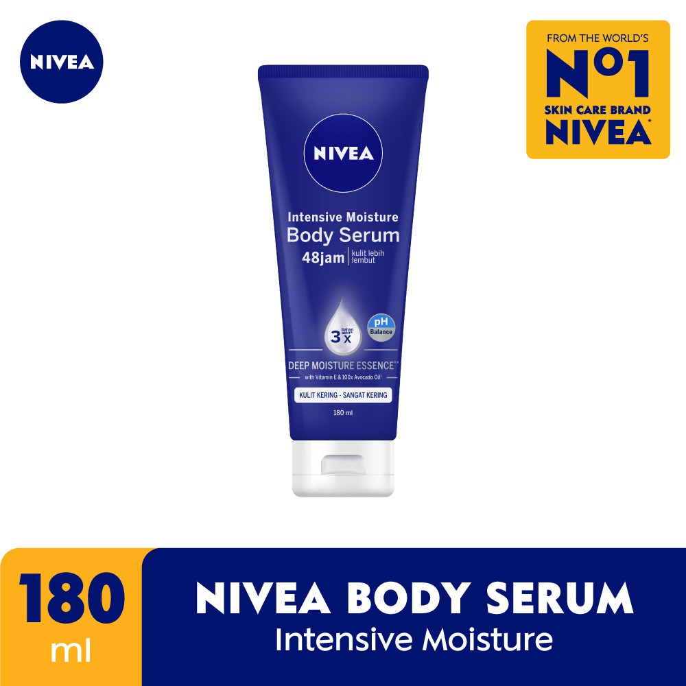 Jual Nivea Intensive Moisture Body Serum 180 mL | Shopee Indonesia