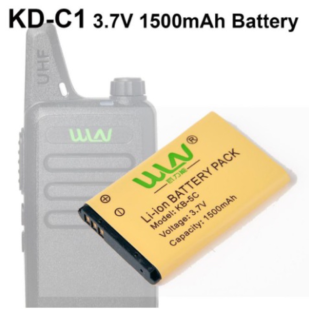 Jual WLN KB-5C Baterai HT KDC-1 1500mAh KDC-2 KDC1 KDC2 Battery WLAN ...