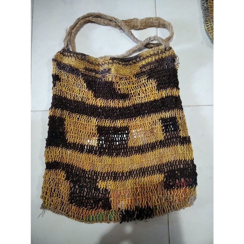 Jual NON COD - Tas Noken Asli Wamena Papua Tali Genemo Original ...