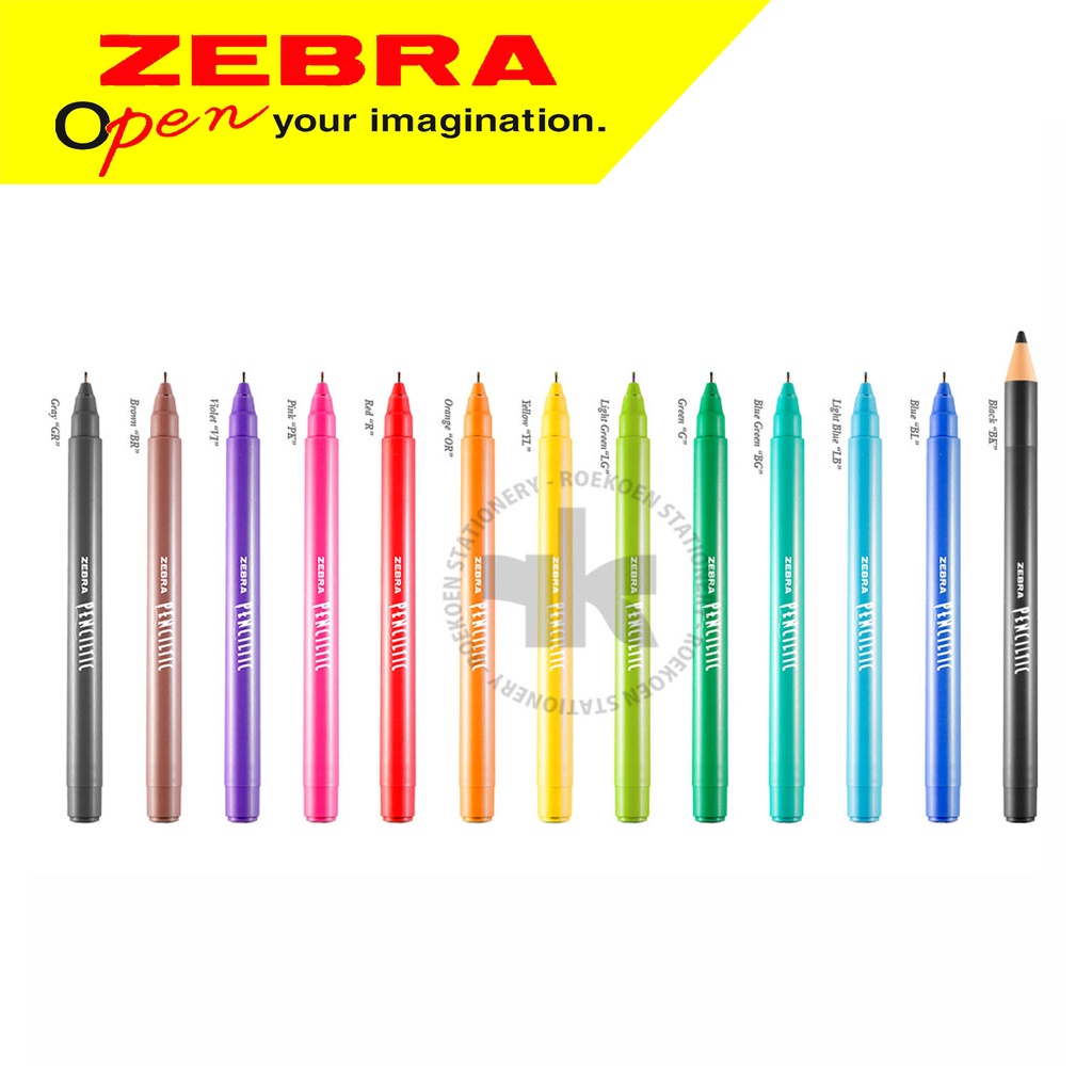 Jual Zebra Penciltic Fineliner Ballpen 0.4mm | Shopee Indonesia