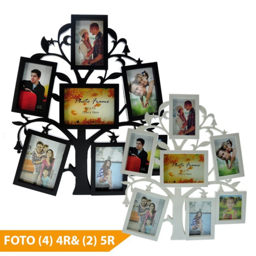 Jual Inno Foto (08949 - 08950) Bingkai Foto Unik F11A8 Tree Hitam ...
