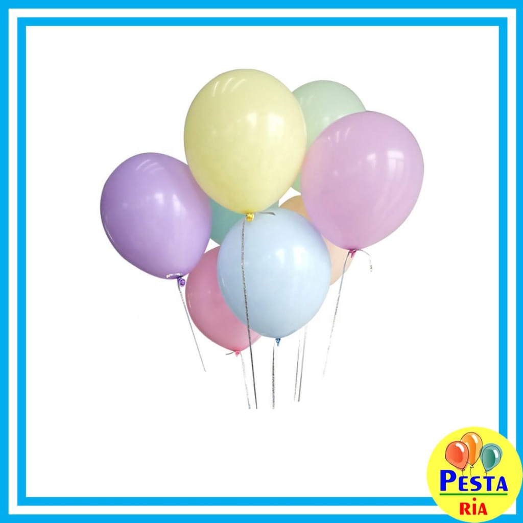 Jual Murah ! Balon Macaron Pastel 12inch 2,8gr ECER/ balon latex/ balon ...