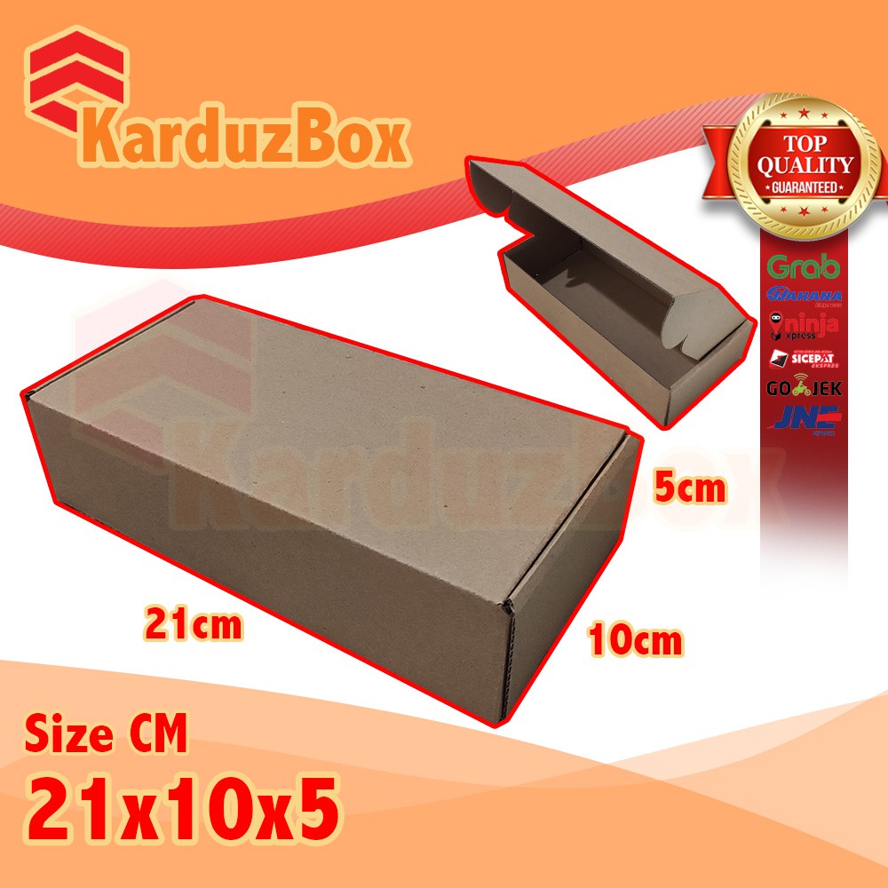 Jual 21x10x5 kotak Kardus Packaging Box PIZZA | Shopee Indonesia