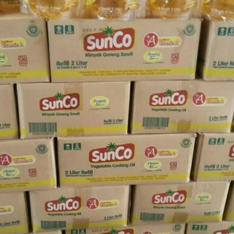 Jual SUNCO MINYAK GORENG 2L X 6 PCS ( 1 KARTON ) | Shopee Indonesia