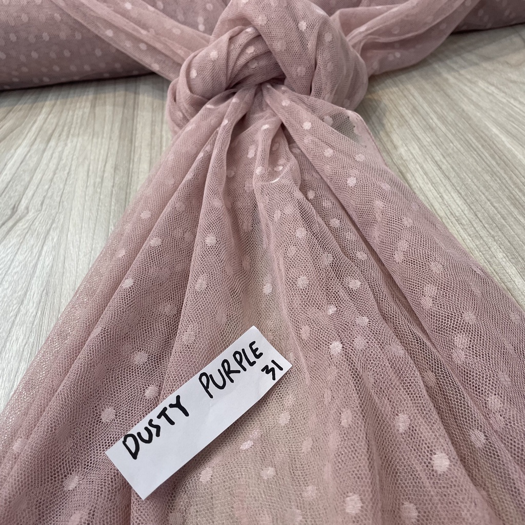 Jual Tille Dot / Tulle Dot / Tile Dot / Tile Polkadot / Tille Bintik ...
