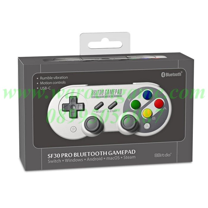 Jual 8Bitdo SF30 Pro Controller N Switch, Steam, Windows, macOS ...