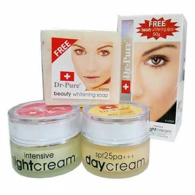 Jual DR PURE CREAM SET (DAY,NIGHT,SABUN) | Shopee Indonesia