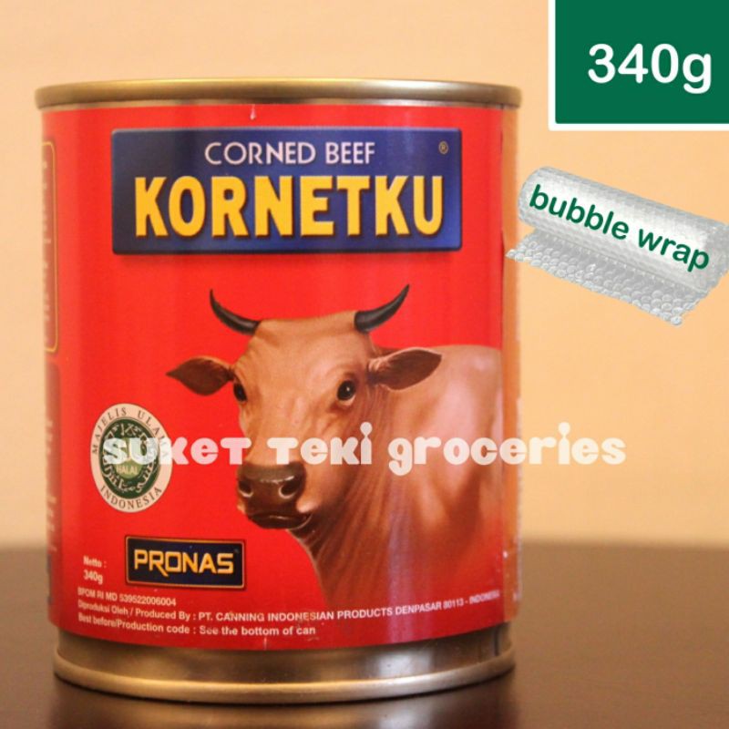 Jual Kornetku Pronas 340 gram Kornet Daging Sapi BEST Seller Horeka ...