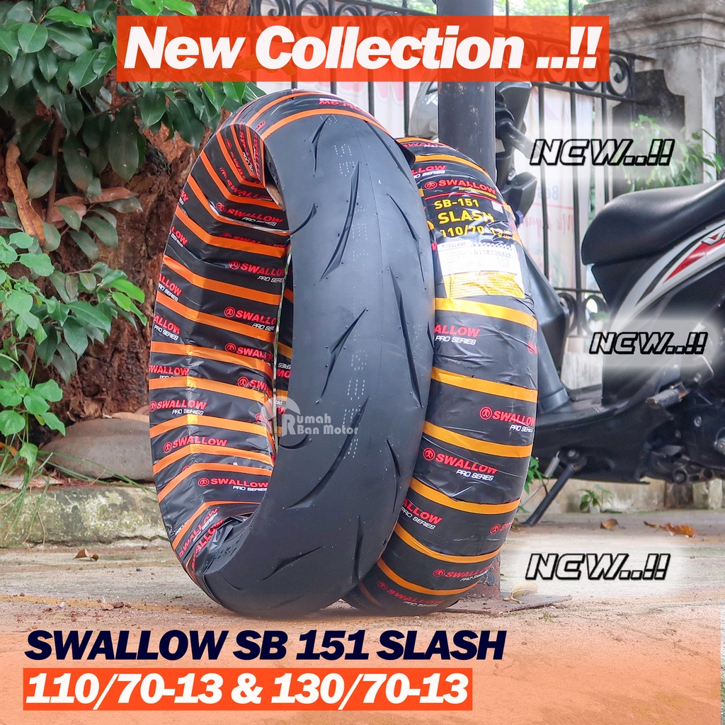 Jual Swallow Pro Series SB-151 SLASH 110/70-13 120/70-13 130/70-13 140/ ...