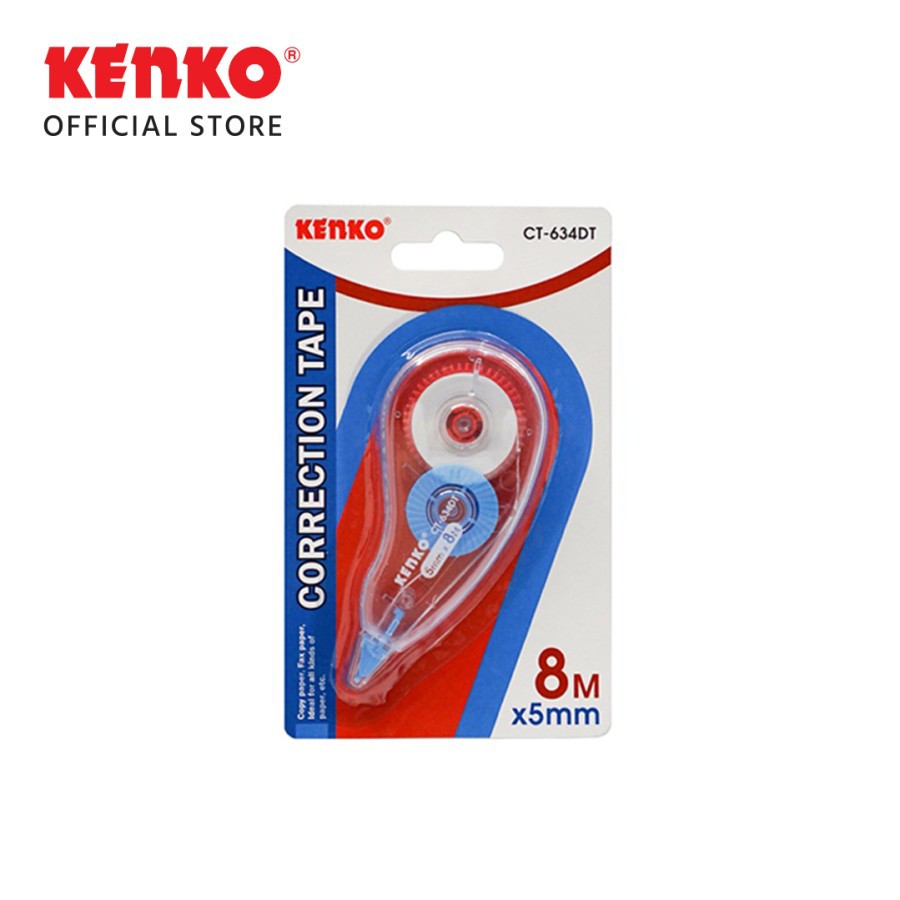 Jual KENKO CORRECTION TAPE / Tipex Kertas/Pita Koreksi CT-634DT (8M x ...
