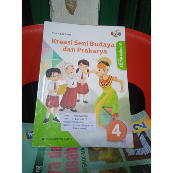 Jual buku kreasi seni budaya dan prakarya untuk SD kelas 4 | Shopee Indonesia