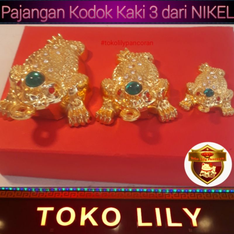 Jual Pajangan PiXiu JinChan Kodok Rezeki Golden Toad Money Frog Pi Chiu ...