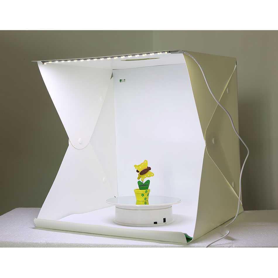 Jual FOTO STUDIO MINI DENGAN LED DAN 4 BUAH BACKGROUND | Shopee Indonesia