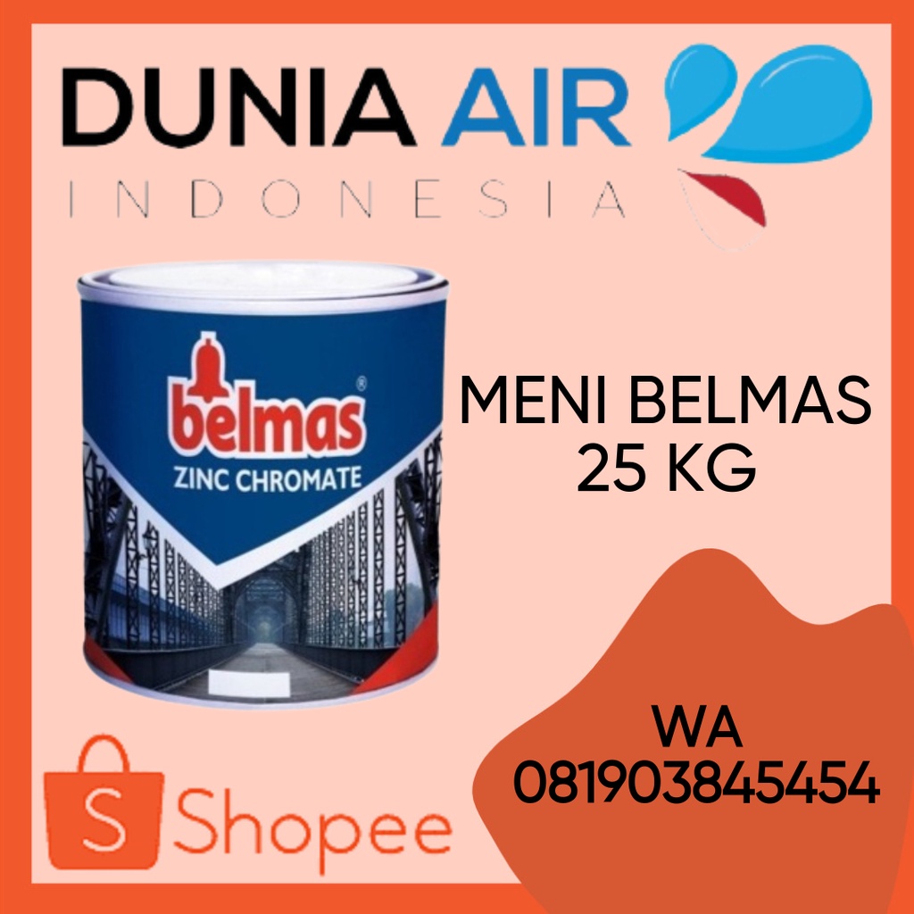 Jual CAT DASAR PRIMER MENI BELMAS 25KG ABU / HIJAU | Shopee Indonesia