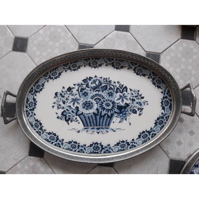 Jual Vintage Delfts Holland tray | Shopee Indonesia