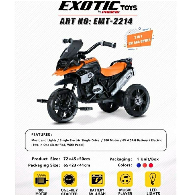 Jual [FREE BUBBLEWRAP] BAMS SEPEDA ANAK EXOTIC ET 2102 EMT 2214 PMB M ...