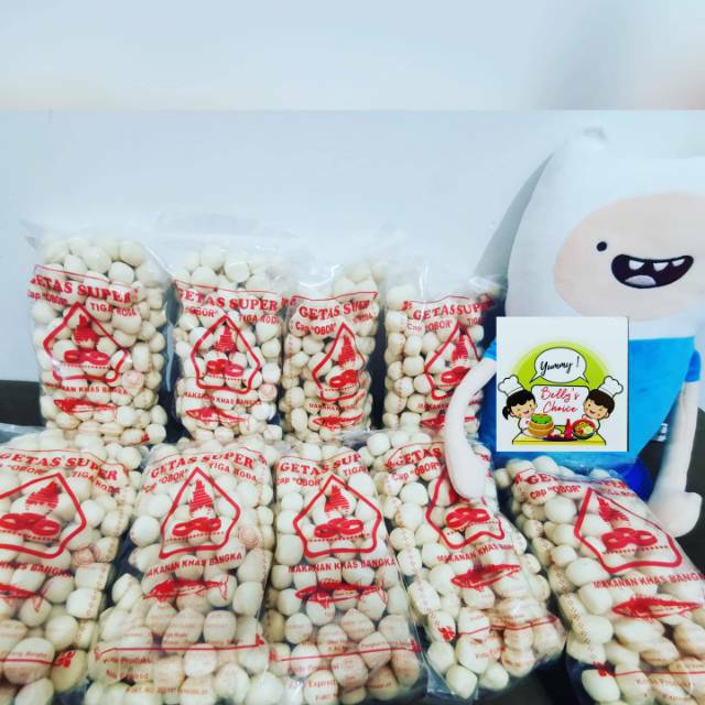 Jual KRUPUK GETAS SUPER CAP OBOR TIGA RODA ENAK BANGET | Shopee Indonesia