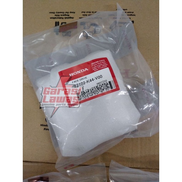 Jual 22102-K44-V00 Face drive original AHM Honda beat fi esp K44 kipas ...