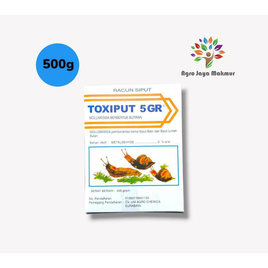 Jual TOXIPUT 5GR ISI 500 GRAM/insektisida moluskisida/racun siput ...