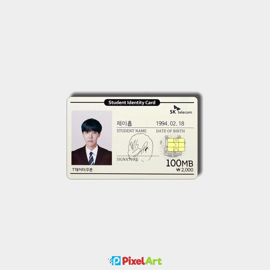 Jual STIKER PELINDUNG KARTU SKIN CARD ATM E-MONEY STICKER BTS STUDENT ...