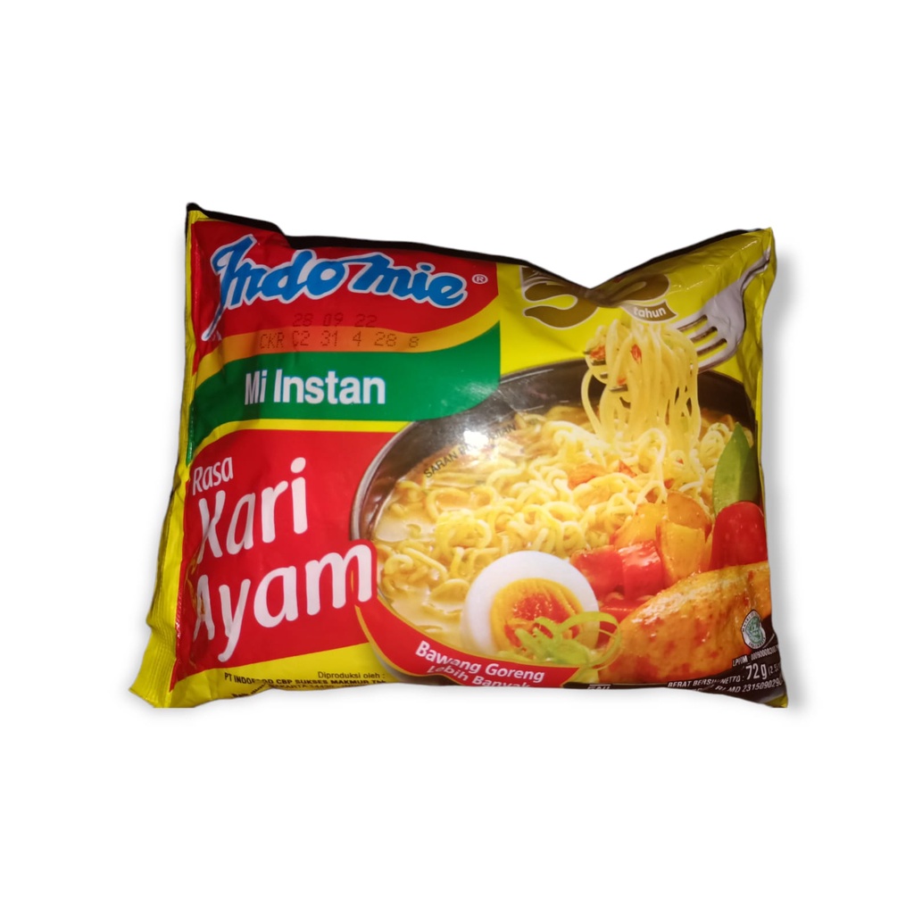 Jual Indomi kari ayam/mi instan/72gr | Shopee Indonesia
