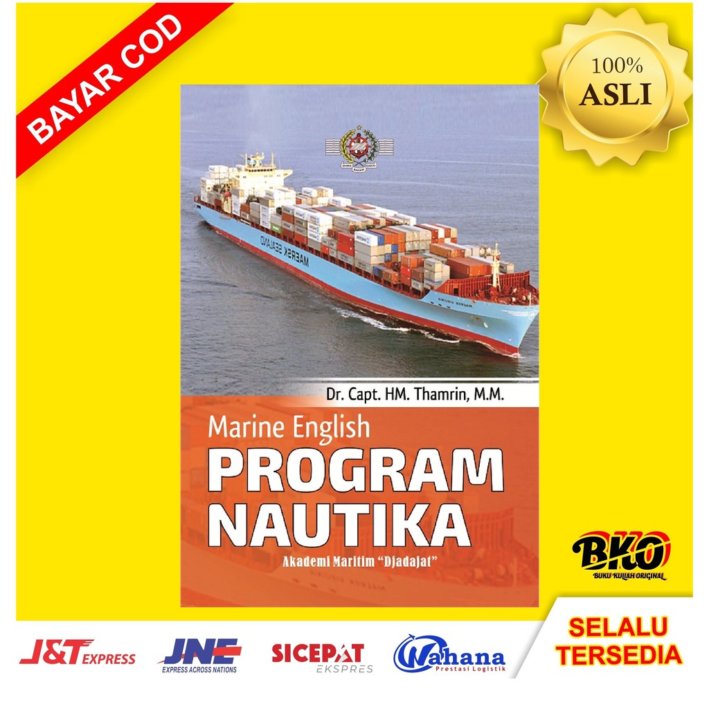 Jual Buku Maritime English Program Nautika H.M Thamrin ORIGINAL | Shopee Indonesia