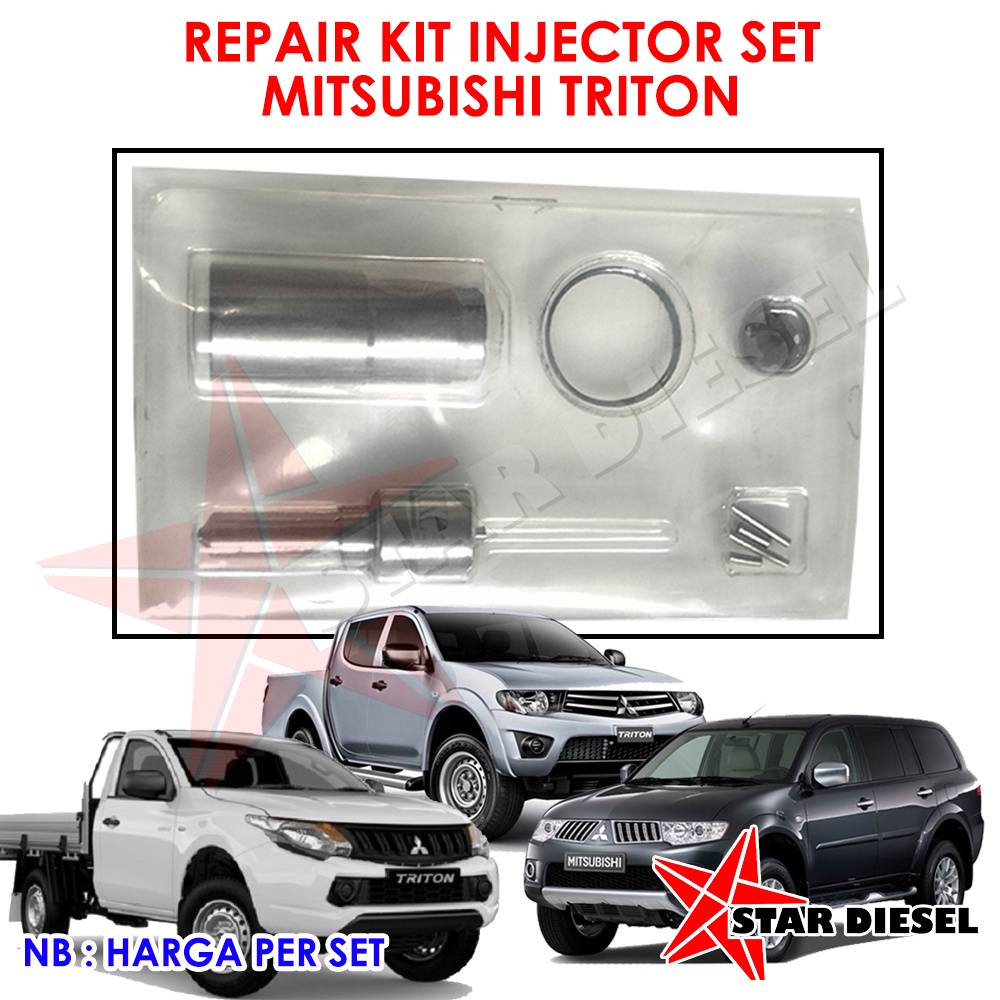 Jual REPAIR KIT INJECTOR TRITON PAJERO LAMA 095000-5600 ISI DALAM ...